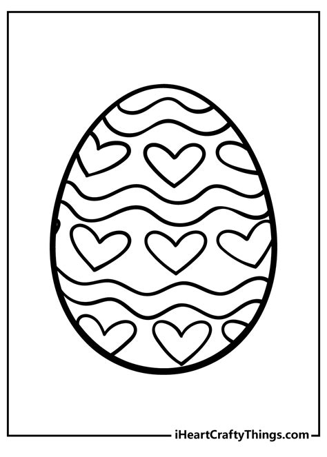 Egg Coloring Pages