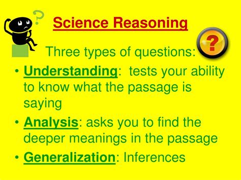 Ppt Act Preparation For Science Reasoning Powerpoint Presentation