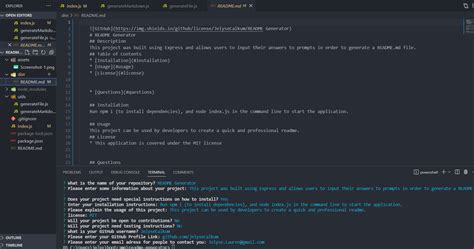 GitHub JelyseCalkum Readme Generator Dynamic ReadMe Generator Using