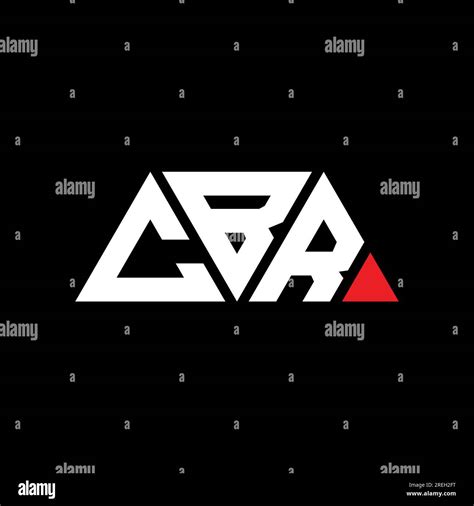 Cbr Triangle Letter Logo Design With Triangle Shape Cbr Triangle Logo Design Monogram Cbr