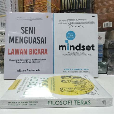 Promo Ori Paket 3 Buku Seni Menguasai Lawan Bicara Mindset Dan Buku
