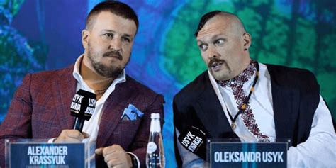 Oleksandr Usyks Boxing Promoter Reveals Fight That Makes The Most