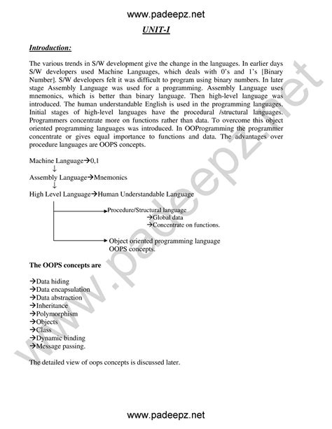 CS8592 Notes Object Oriented Analysis And Design UNIT I Introduction