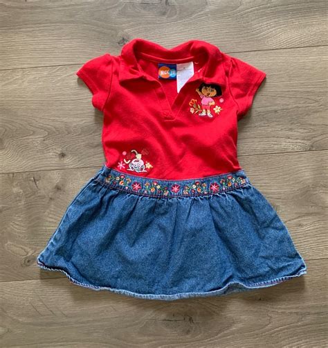 Nick Jr Dora The Explorer Dresses For Girls Sizes 2t 5t Mercari