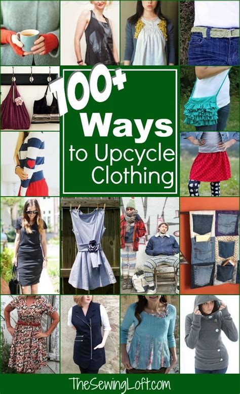 Ways To Upcycle Your Clothing The Sewing Loft Upcycle Clothes Diy Clothes Repurposed