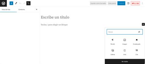 Tutorial De WordPress Gutenberg Seosve