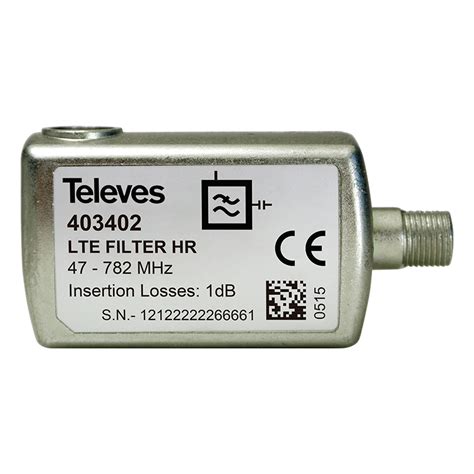 Filtros LTE Filtrado y Amplificación DISTRIBUCIÓN TV