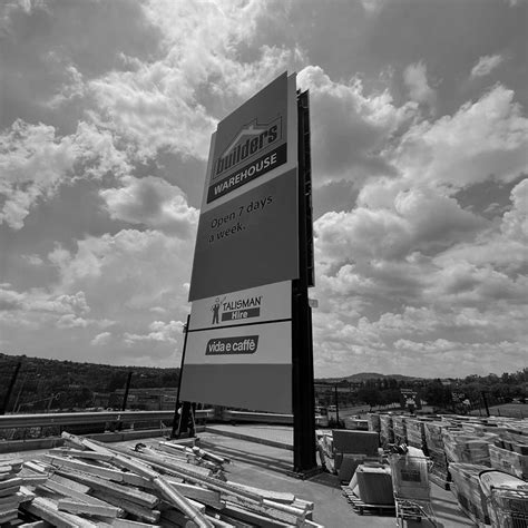 Hardware Signage Sign Facets