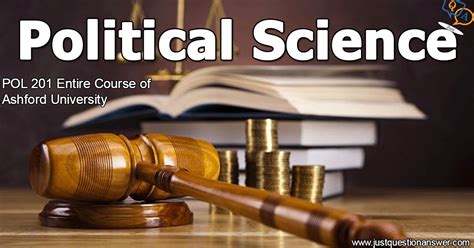 Pol 201 Entire Course Of Ashford University Just Question Answer