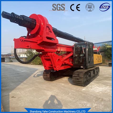 Engineering Rotary Piling Rig Hydraulic Drilling Rig Price With 40m