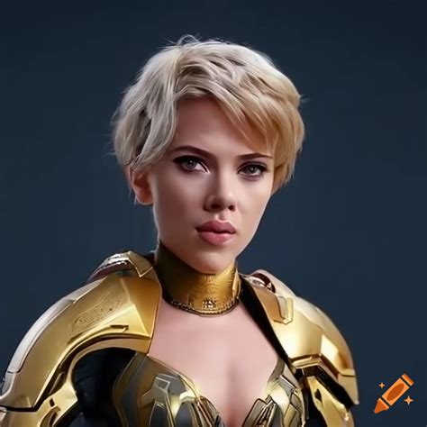 Photorealistic Portrait Of A Woman In Futuristic Armor On Craiyon