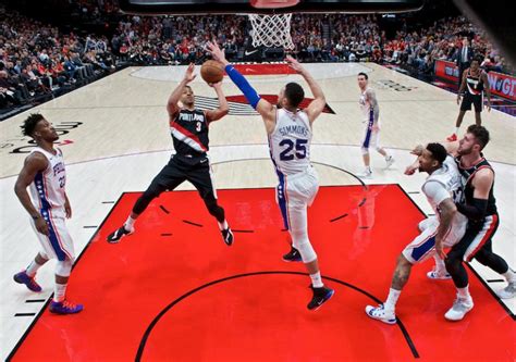 Les Blazers Mettent Une Grosse Fessée Aux Sixers Pour Finir Lannée