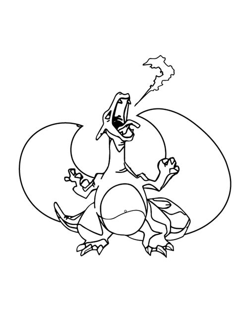 Pokemon Mega Evolution Coloring Pages Free Printable Coloring Pages