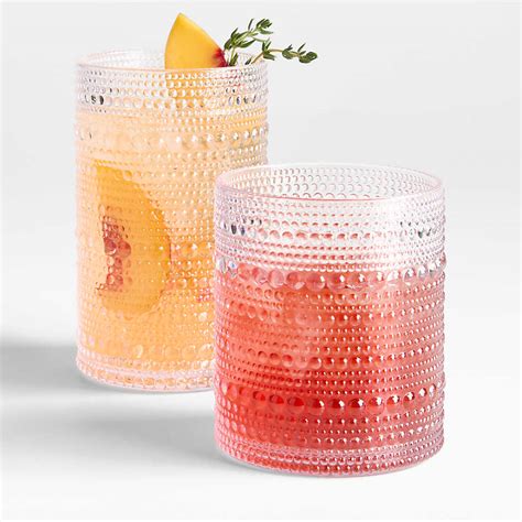 Alma 10 Oz Acrylic Double Old Fashioned Glass Reviews Crate And Barrel