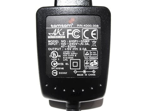 Tomtom A10P1 05MP Все зарядные устройства