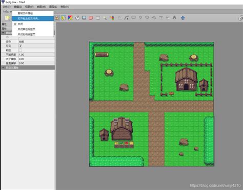 2d 游戏工具系列：unity自带tilemap和地图编辑器tiled的基本使用以及super tiled2unity如何导入tmx到unity中（2） weiji4310的博客 csdn博客