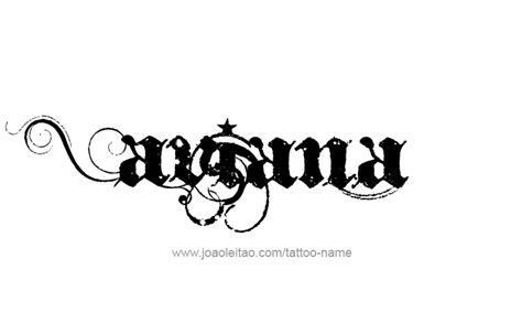 Aviana Name Tattoo Designs