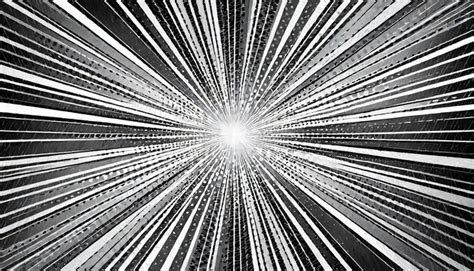 Premium Ai Image Comic Book Page With Black Lines Template With Flash