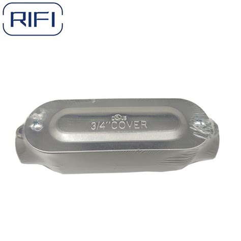 C Type Threaded Aluminum Grey Rigidimc Threaded Conduit Bodies With