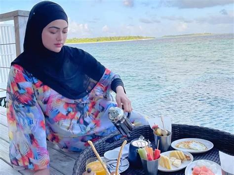 New Mom Sana Khan Drops First Picture Post Delivery Reveals Having