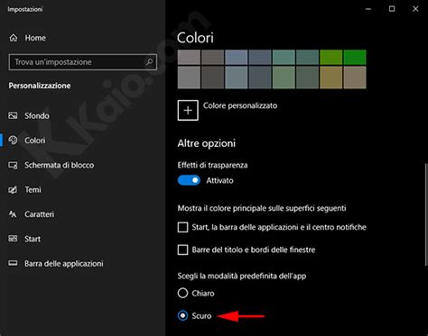 Come Utilizzare Il Tema Scuro In Windows
