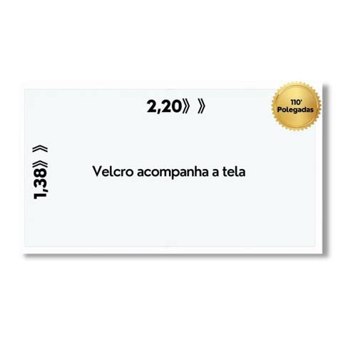 Telas Telão De Projeção Para Data Show E Projetor Com Tiras Autocolantes 110 Polegadas Tela De