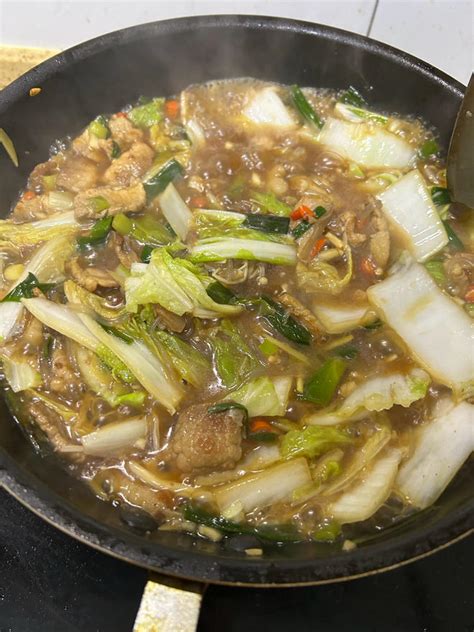 【猪肉白菜炖粉条的做法步骤图，怎么做好吃】下厨房用户rslia下厨房