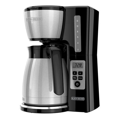 Blackdecker 12 Cup Thermal Programmable Coffee Maker With Brew