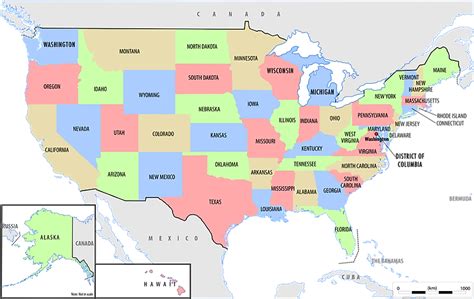 World Map United States