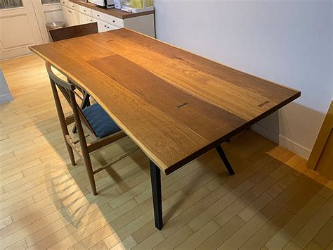 인아트 우드슬랩 식탁 원목 베가 테이블 1800940 주방가구 중고나라