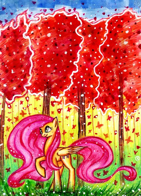 Автор Mlp Traditional Art Fluttershy Флаттершай Mane 6 Mlp