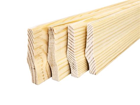 Плинтус напольный деревянный Евро Timber&Style 16x60x1000мм комплект из ...