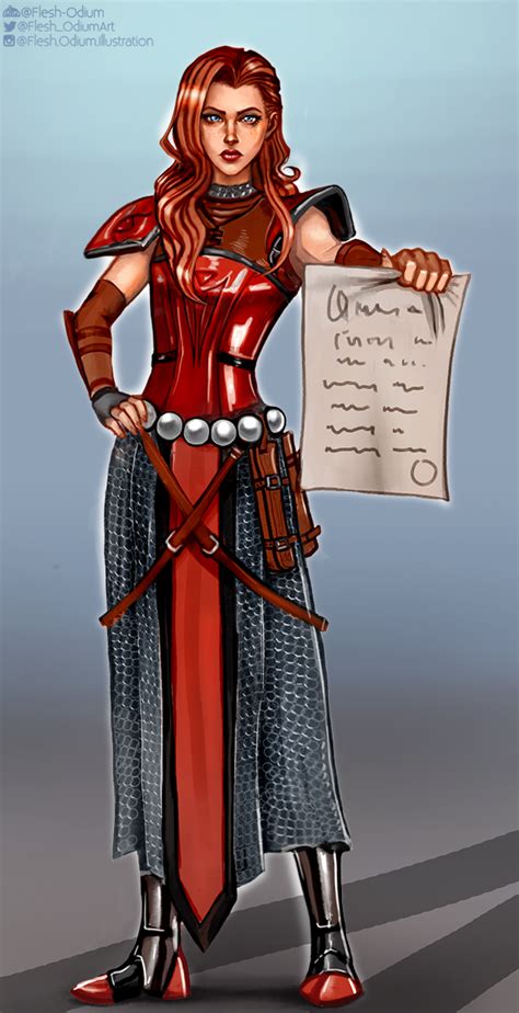 Asmodeus Cleric Holiday Sketch Sale By Willow Bell On Deviantart