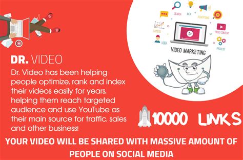 Youtube Seo 10000 Mixed Type Of Links For Your Video Embeds Social Signals Backlinks For