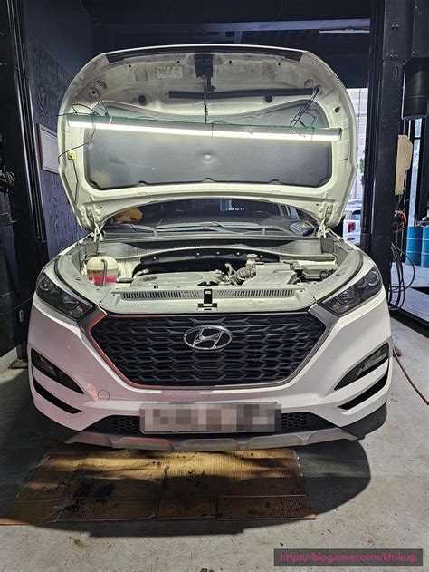 투싼tl 매연냄새 엔진경고등 점등 디젤 흡기크리닝 흡기매니폴드 Dpf Egr밸브 교환 수입차 정비소 네이버 블로그