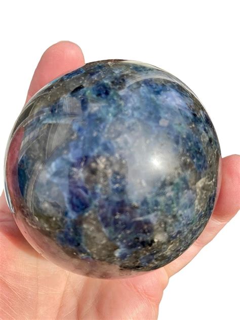 295 Rare Iolite Vikings Compass Orb Etsy