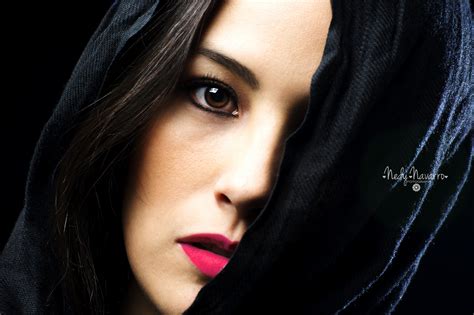 Wallpaper Face Model Long Hair Love Makeup Black Hair Nose