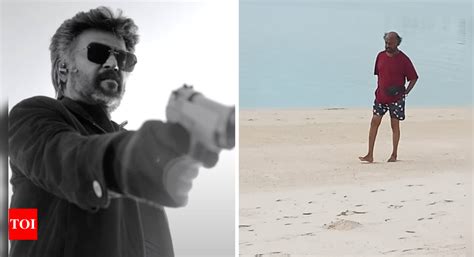 Jailer Song Hukum Trends Rajinikanth Enjoys His Private Time In Maldives Tamil Movie News