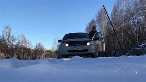 Дневные ходовые огни (дхо-30) на Калине. - YouTube