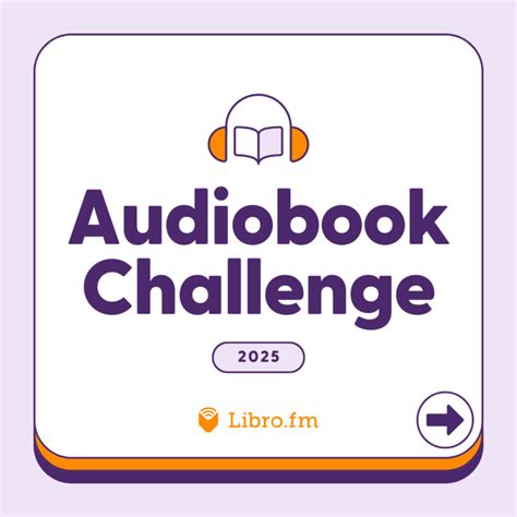 2025 Audiobook Reading Challenge Libro Fm Audiobooks