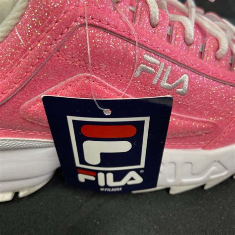 Fila Womens Size 6 Other Pink White S