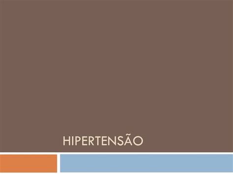 Hipertensão Arterial Powerpoint