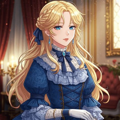 Anime Victorian Lady Dress