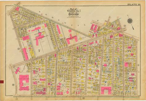 Cambridge Massachusetts 1930 Plate 014 Wardmaps Llc