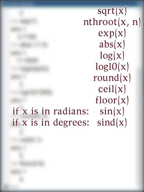 Built In Functions And Constants In Matlab Matlab Tutorial For Beginners Shorts Youtube