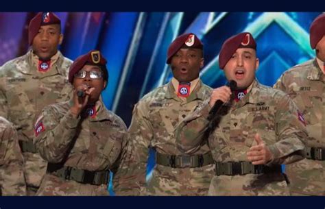 82nd Airborne Chorus Agt 2023 Audition My Girl The Temptations