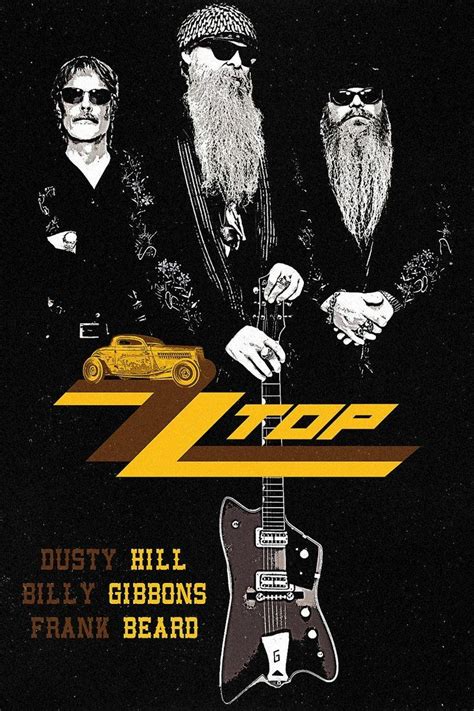Pin By Trond Ivar Midthaug On Zz Top Rock Poster Art Rock N Roll Art