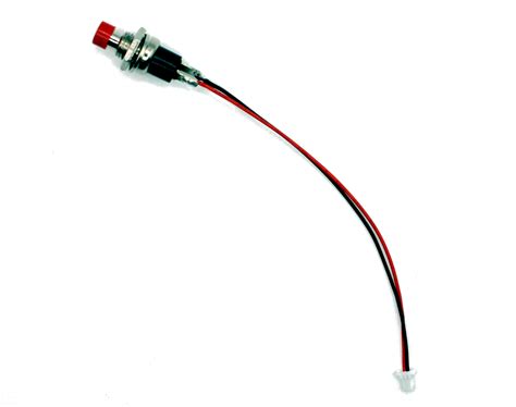 Push Button Switch With Jst Sh 2x 1mm Female Connectors Sidecartridge