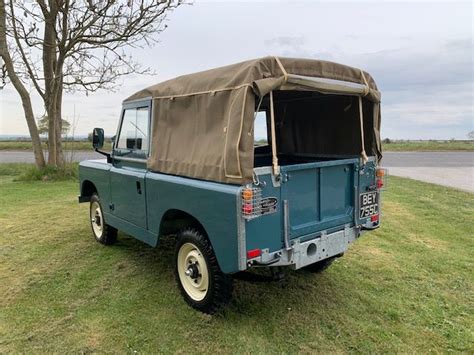 Land Rover® Series 2a Galvanised Chassis Soft Top Bey John Brown