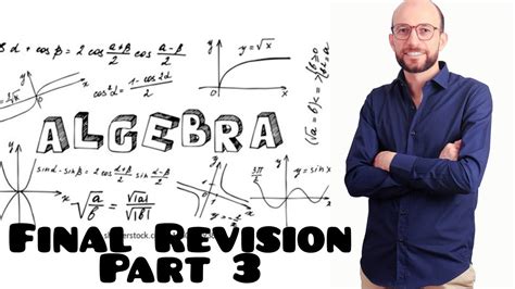 Final Revision Part 3 Prep 2 Second Term Algebra YouTube